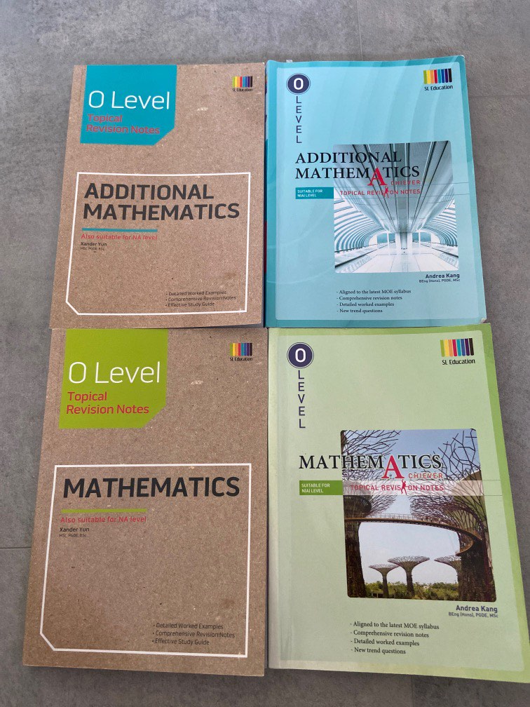 O Level AMATH EMATH Topical Revision notes, Hobbies & Toys, Books ...