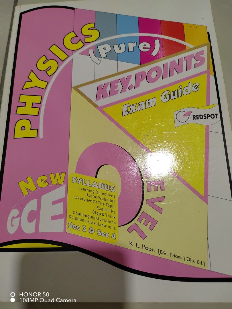O level physics key points, Hobbies & Toys, Books & Magazines ...