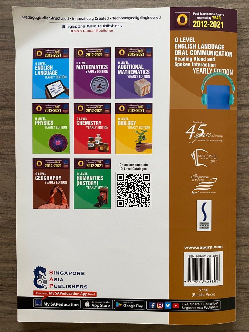 O Level TYS English LC and Oral, Hobbies & Toys, Books & Magazines ...