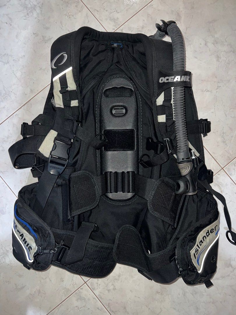 Oceanic Islander Back Inflate BCD, Sports Equipment, Sports & Games ...