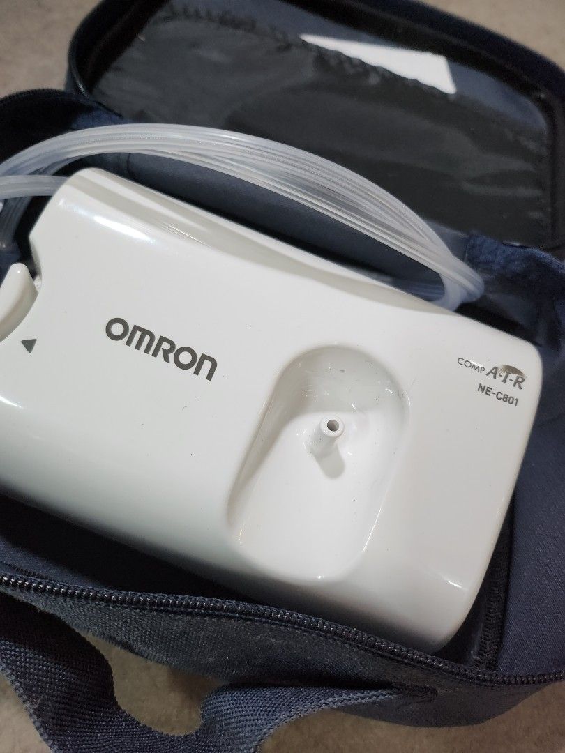 Omron compressor nebulizer NE-C801, Health & Nutrition, Medical ...
