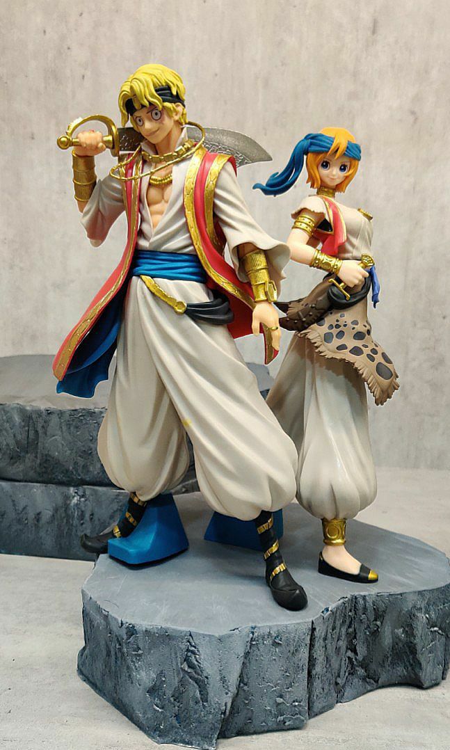 One piece - Banpresto G&G Series Nami & Robin, Sabo & Koala, Sanji ...