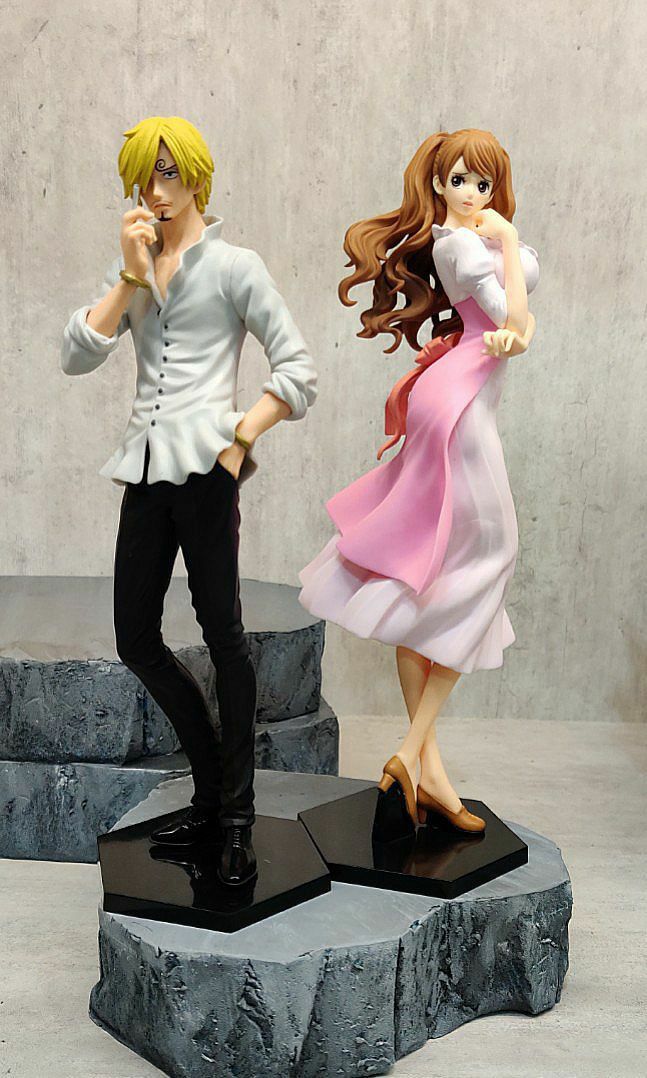 One piece - Banpresto G&G Series Nami & Robin, Sabo & Koala, Sanji ...