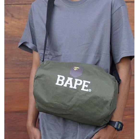 Original Bape A Bathing Ape Mini Duffle Sling Bag Crossbody Bag, Men's ...