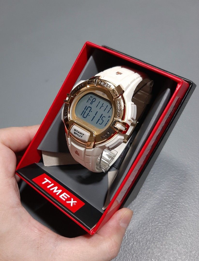 Original Timex Ironman 30years Indiglo Unisex Sports Watch, Men's ...