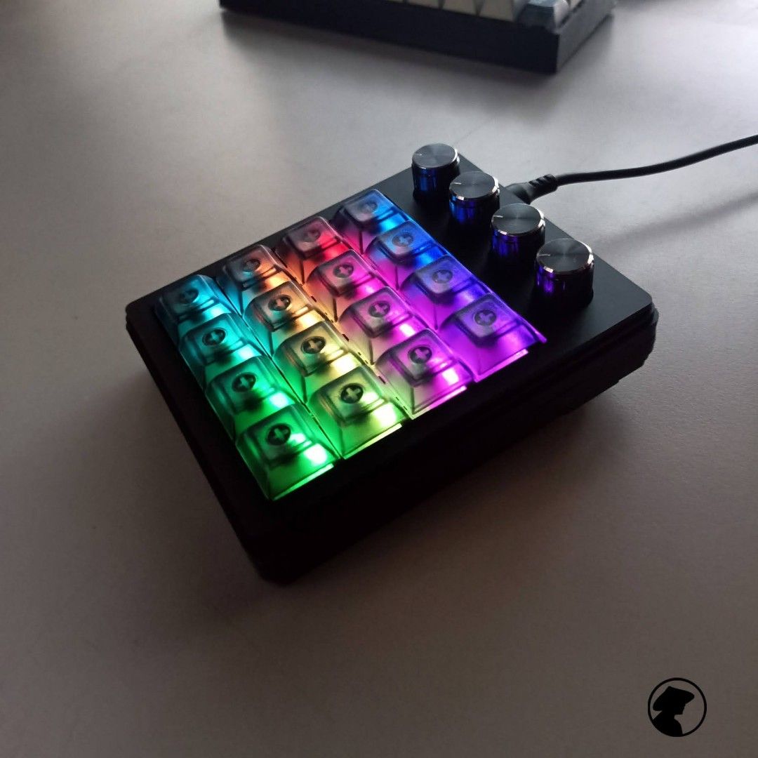 Pabile 20-Key P20 QMK/Vial Programable Mechanical Keyboard Wired Macro ...