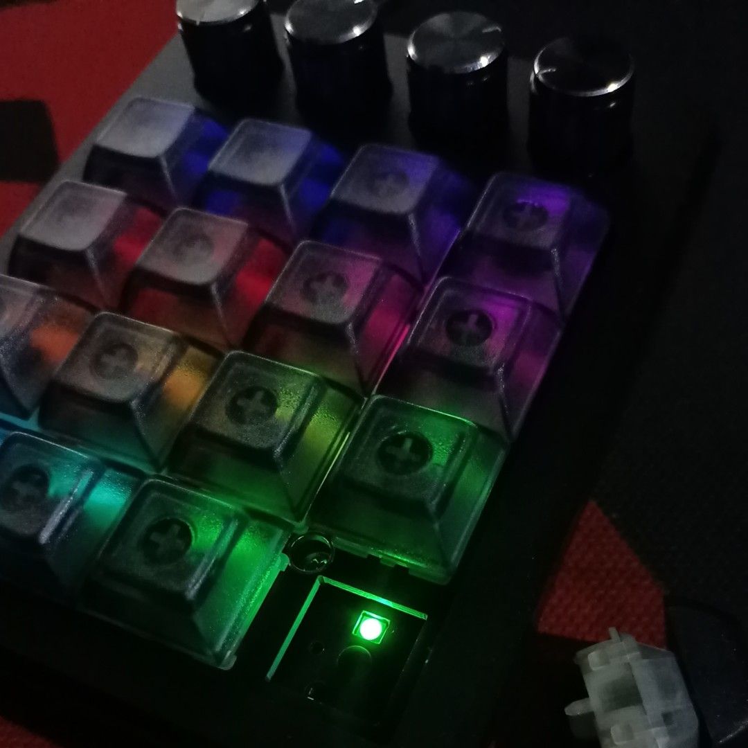 Pabile 20-Key P20 QMK/Vial Programable Mechanical Keyboard Wired Macro ...