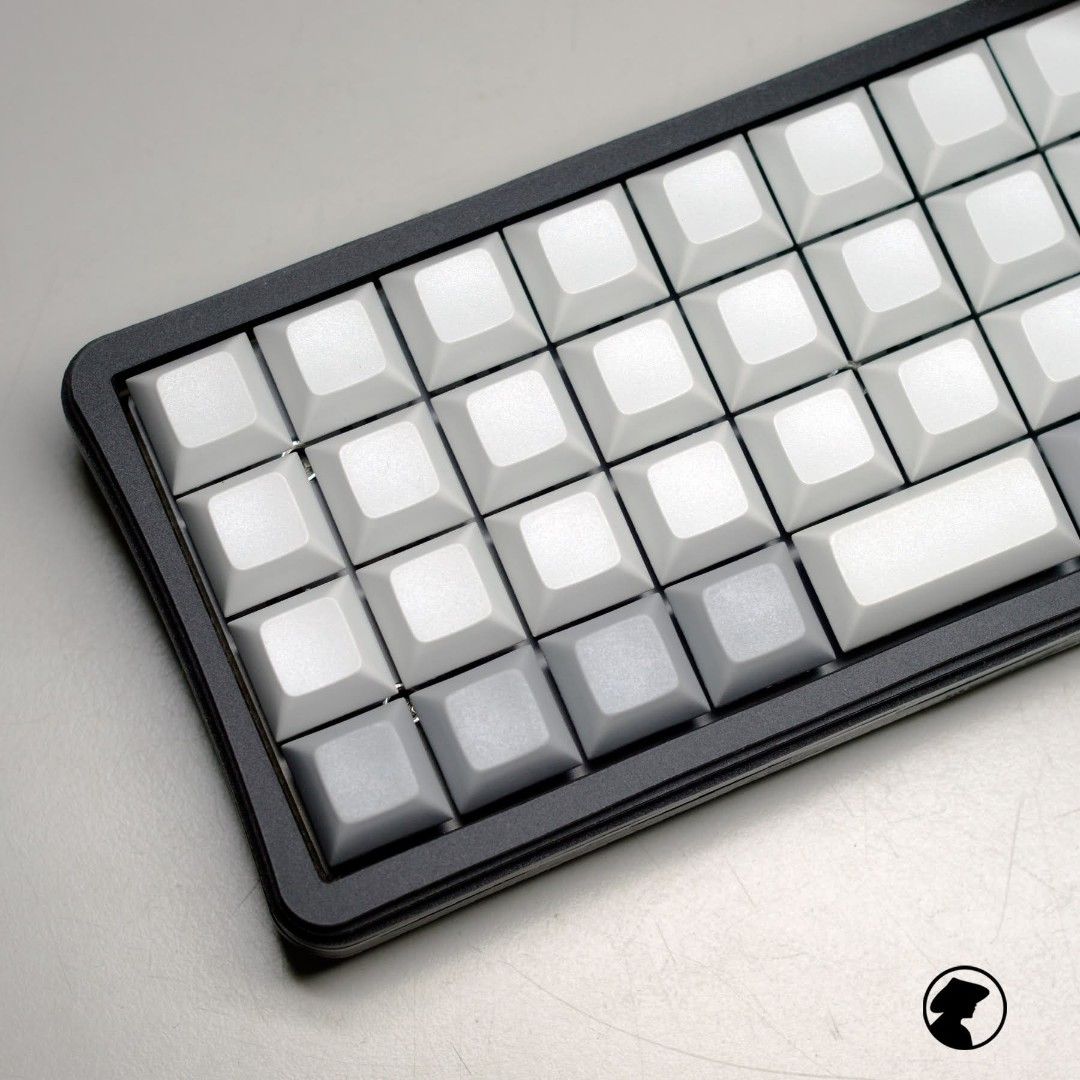 Pabile 40-Key P40 40% QMK/Vial Mechanical Keyboard Ortho Linear Grid ...