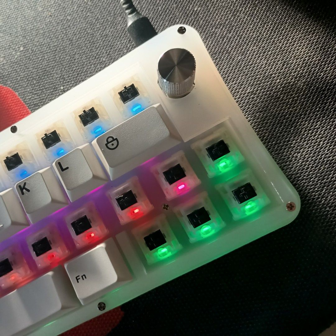 Pabile 45-Key P45 40% Mechanical Keyboard Staggered Programable ...