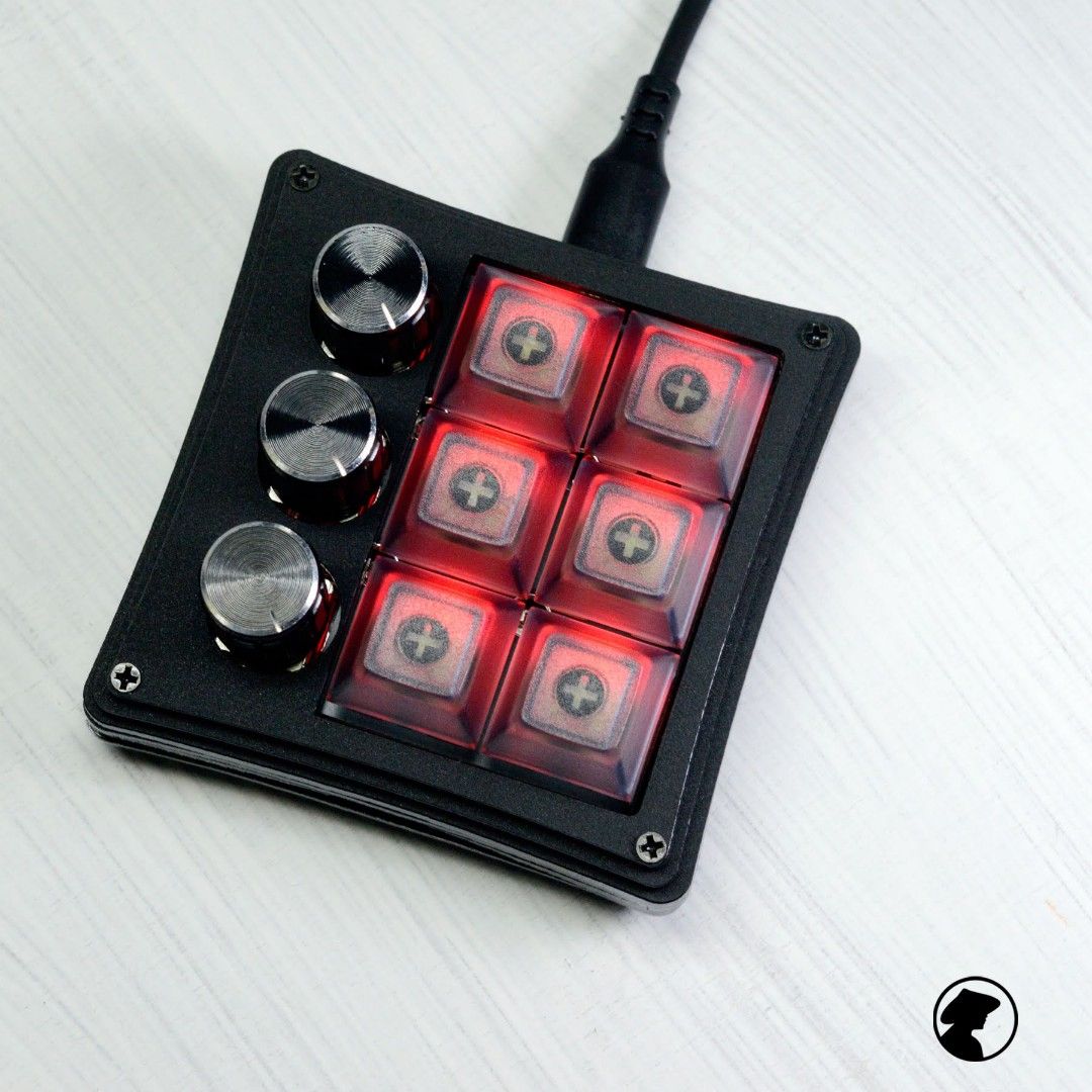 Pabile 9-Key P9 Macropad QMK Vial Programmable Mechanical Keyboard ...