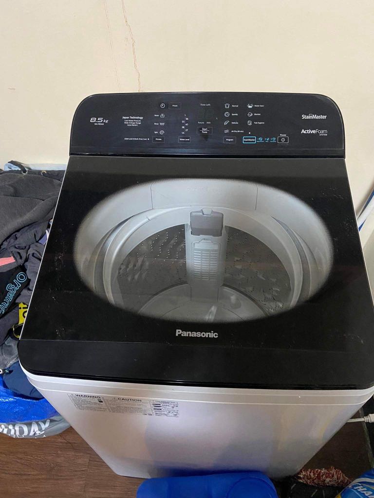 Panasonic washing machine, TV & Home Appliances, Washing Machines and Dryers on Carousell