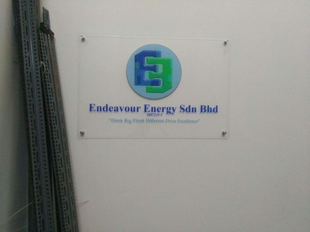 PAPAN TANDA AKRILIK l acrylic signage panel install, Services, Others ...