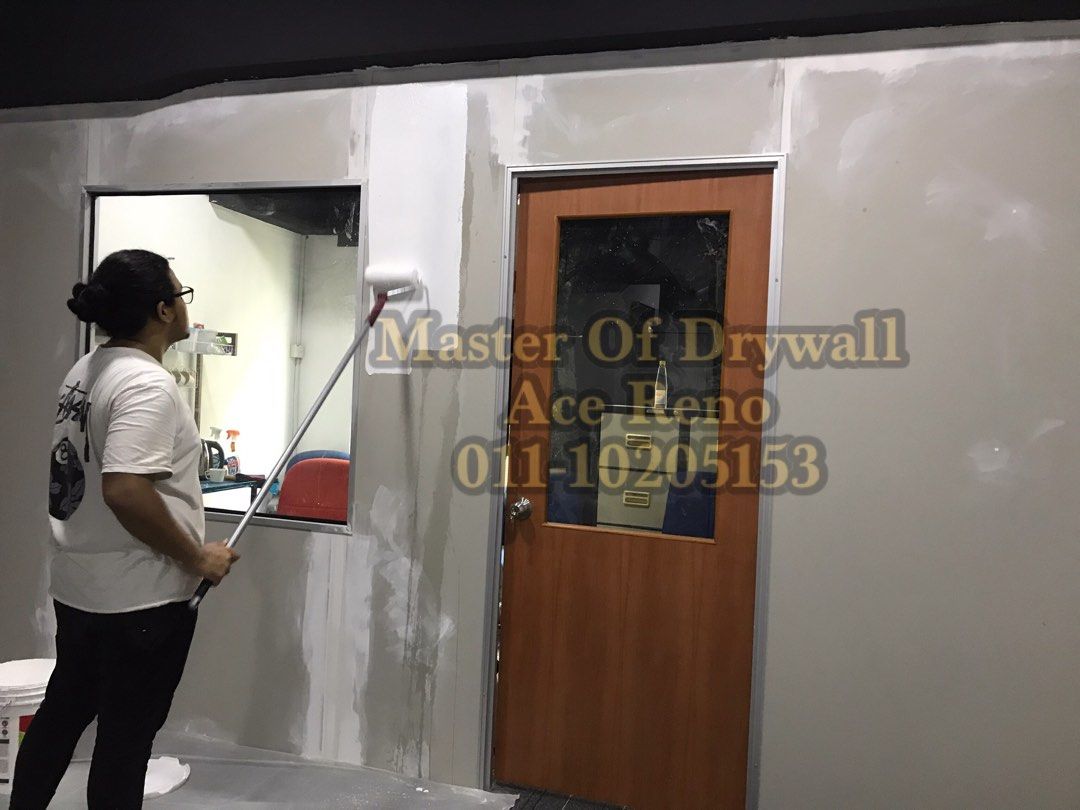 Partition Wall Dinding Gypsum Plaster Office, Services, Home Services ...