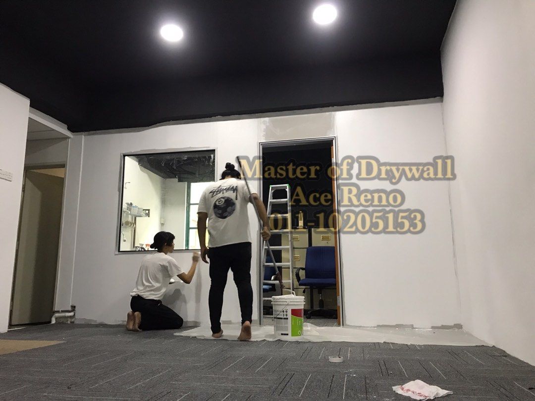 Partition Wall Dinding Gypsum Plaster Office, Services, Home Services ...