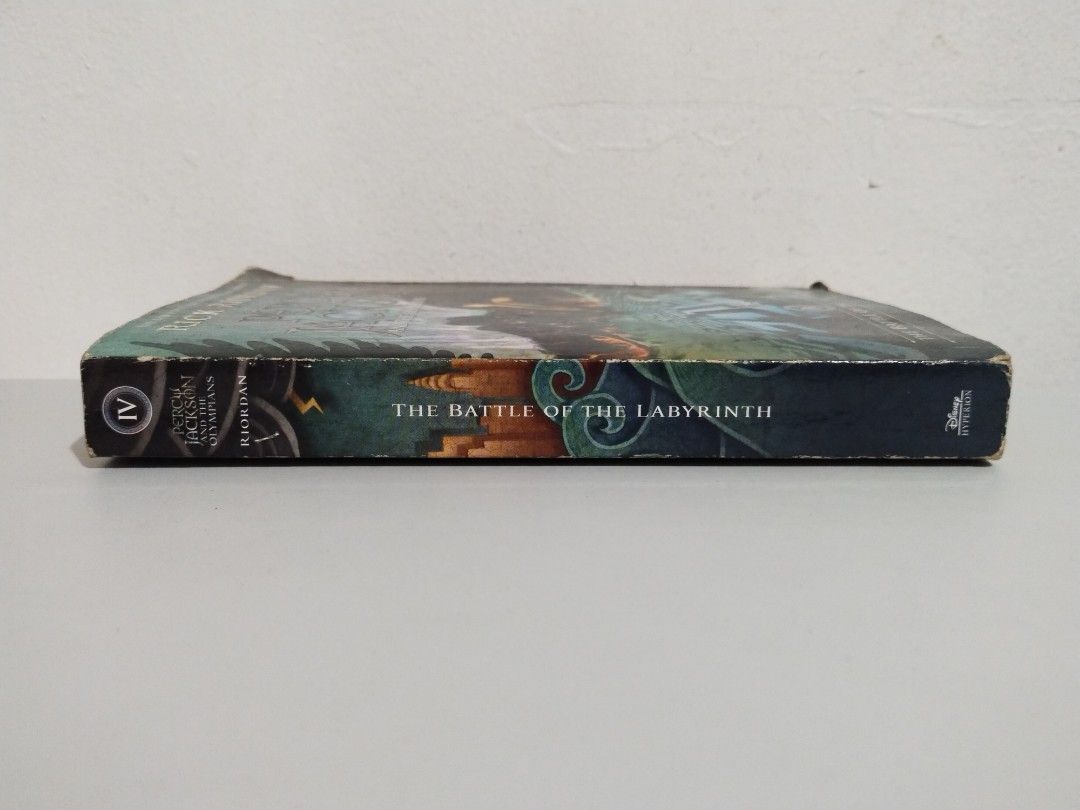 Percy Jackson 4: The Battle of the Labyrinth, Hobbies & Toys, Books ...