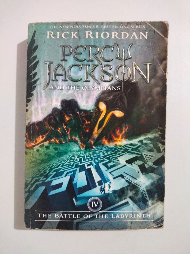 Percy Jackson 4: The Battle of the Labyrinth, Hobbies & Toys, Books ...