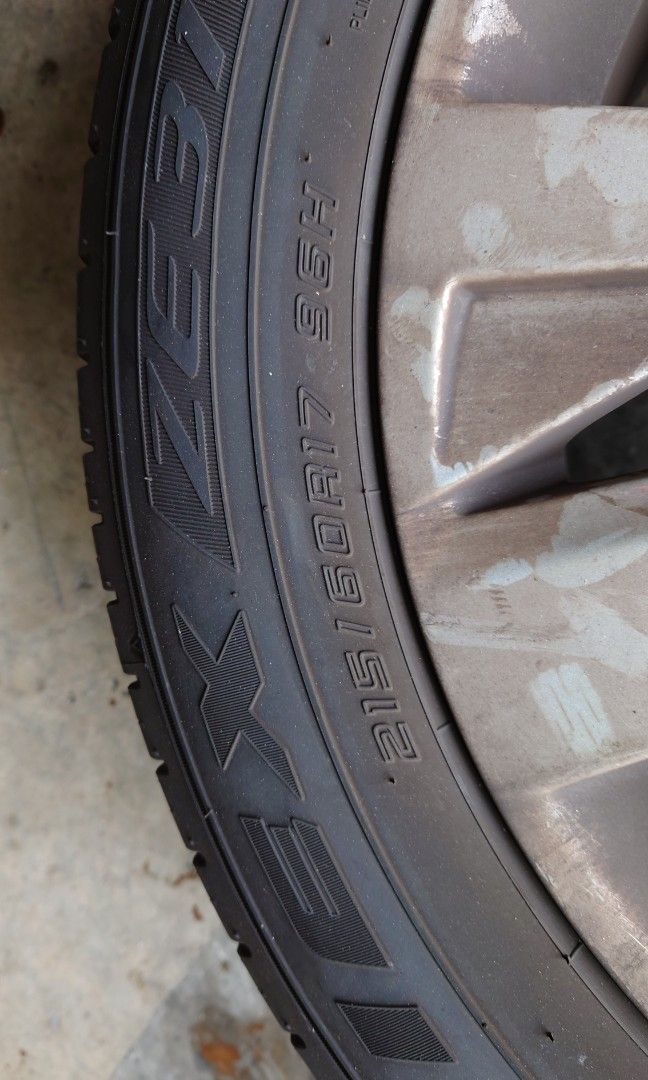 Peugeot Alloy Rims Original, Car Accessories, Tyres & Rims on Carousell