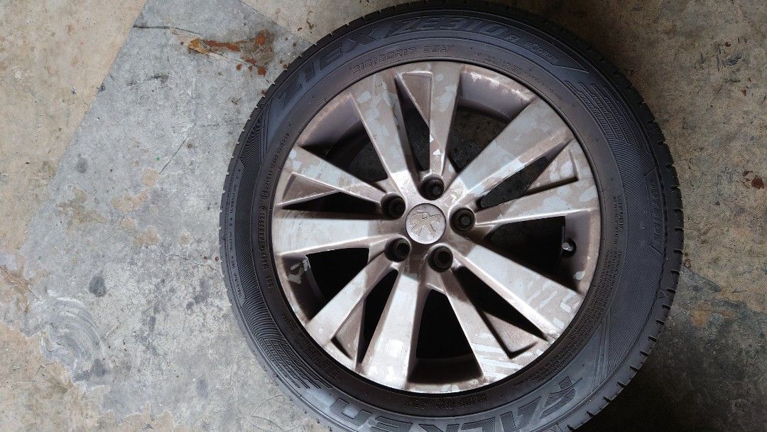 Peugeot Alloy Rims Original, Car Accessories, Tyres & Rims on Carousell