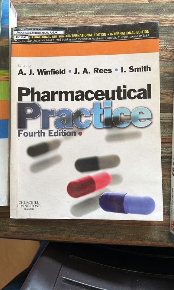 Pharmaceutical Practice 4th ed, Hobbies & Toys, Books & Magazines, Textbooks on Carousell