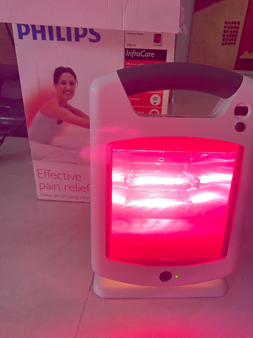 Philips infracare lamp, Health & Nutrition, Health Monitors & Weighing ...