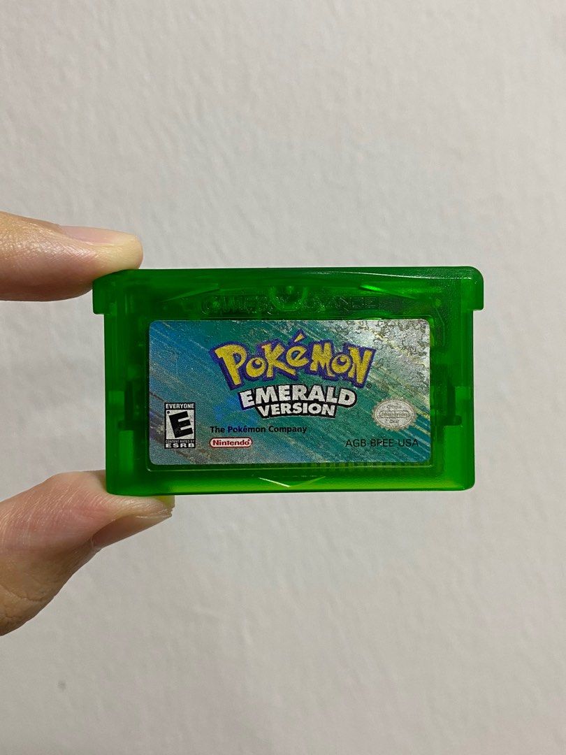Pokemon Emerald Gameboy Advance (GBA), Video Gaming, Video Games ...