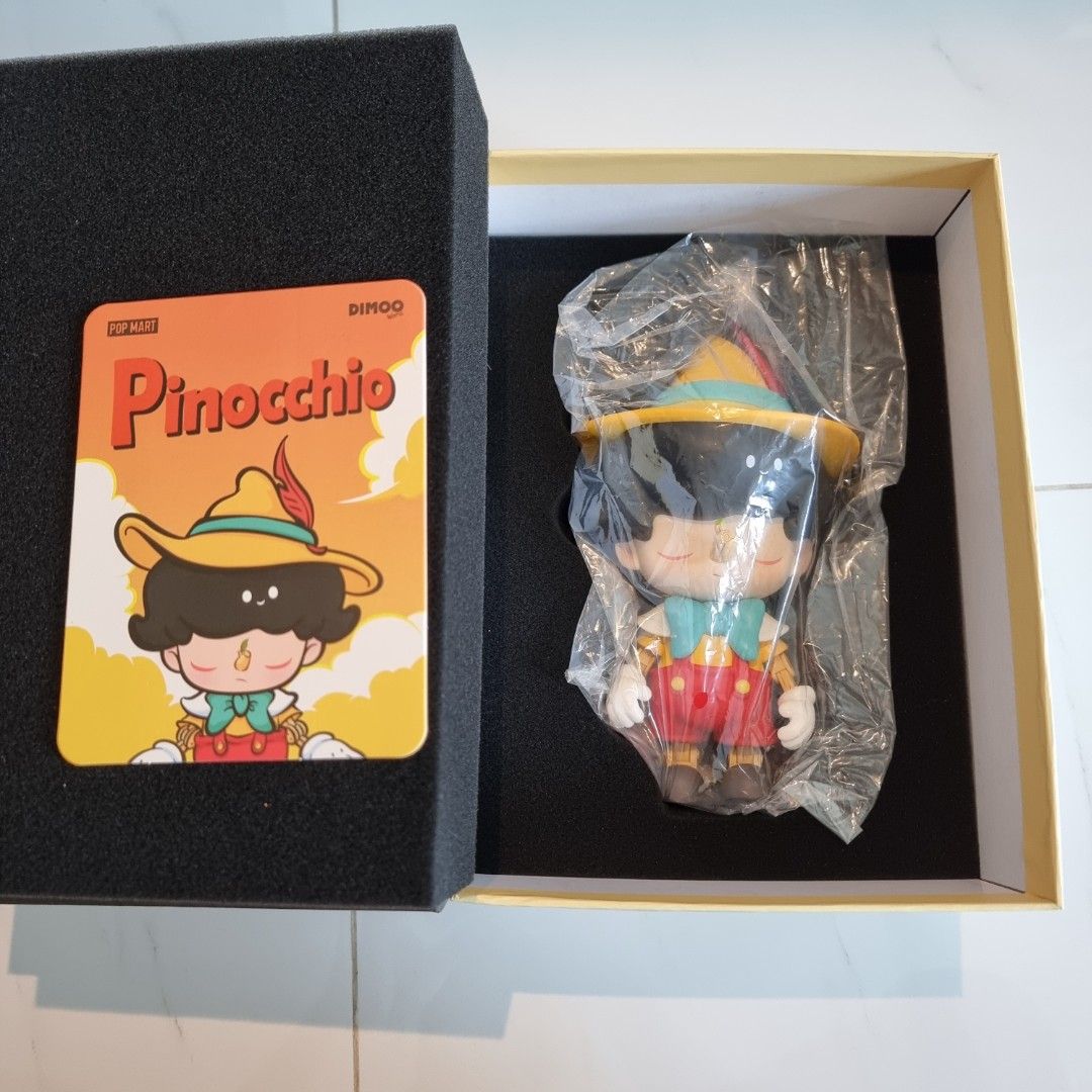 Popmart Dimoo X Disney Pinocchio limited edition, Hobbies & Toys, Toys ...