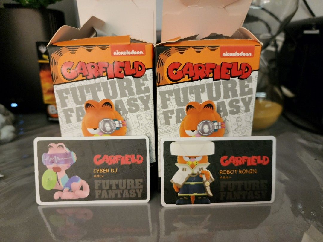 Popmart garfield, Hobbies & Toys, Toys & Games on Carousell