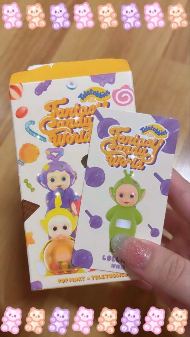 POPMART teletubbies lollipop, Hobbies & Toys, Toys & Games on Carousell