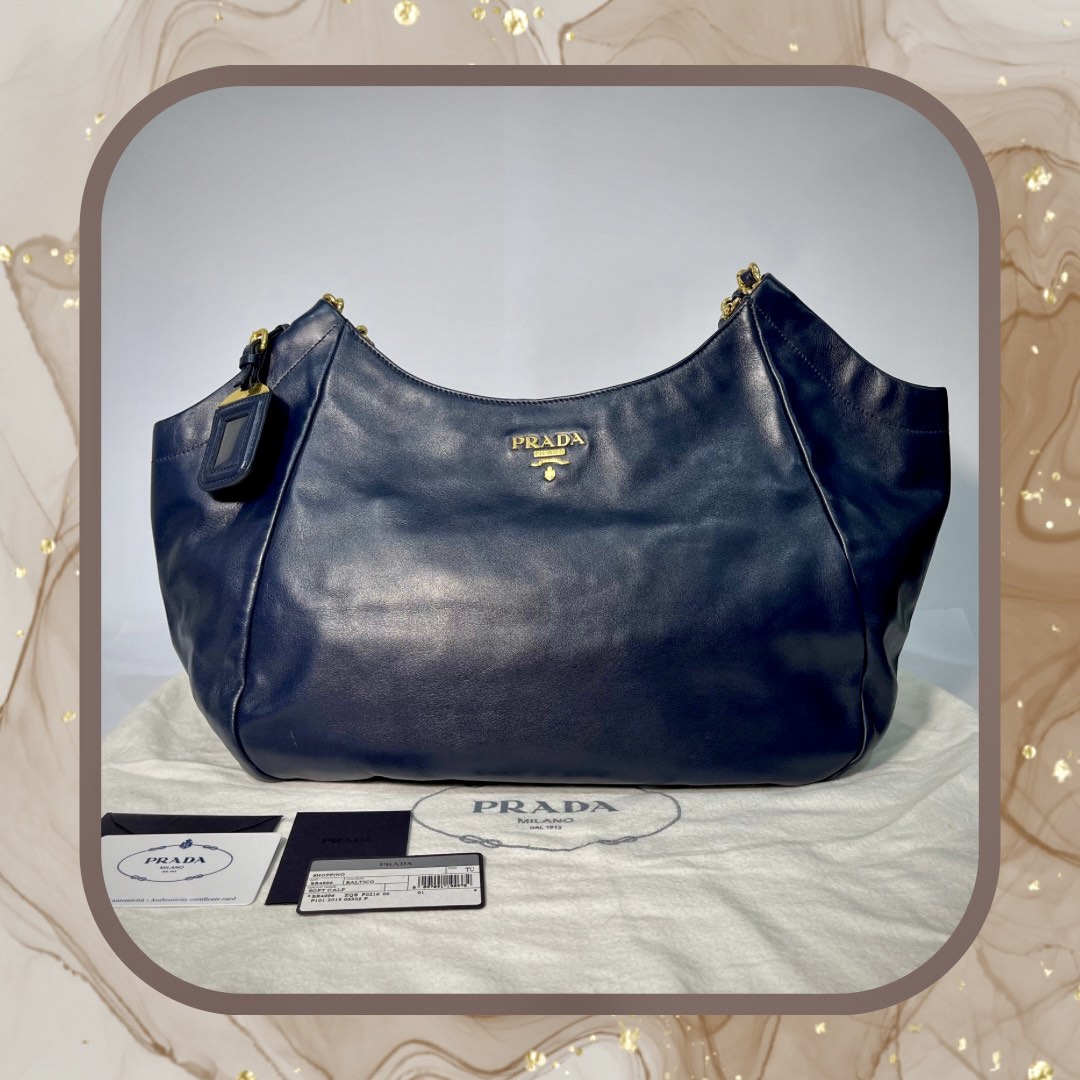 Prada BR4996 Soft Calf Baltico, Luxury, Bags & Wallets on Carousell