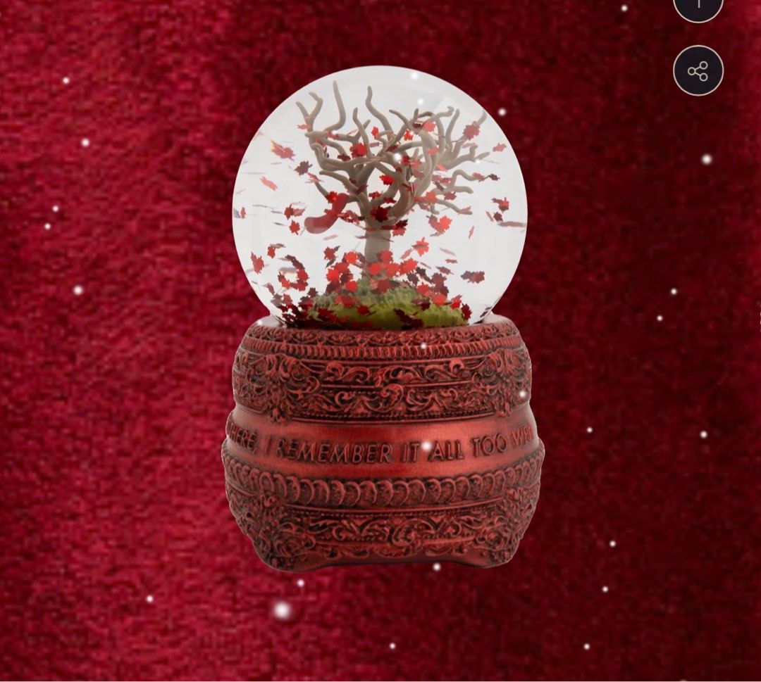 [preorder] Taylor Swift All Too Well Snow Globe, 興趣及遊戲, 收藏品及紀念品, 明星周邊 ...