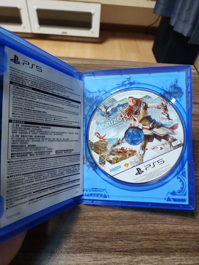 PS5 Horizon Forbidden West physical copy, Video Gaming, Video Games ...