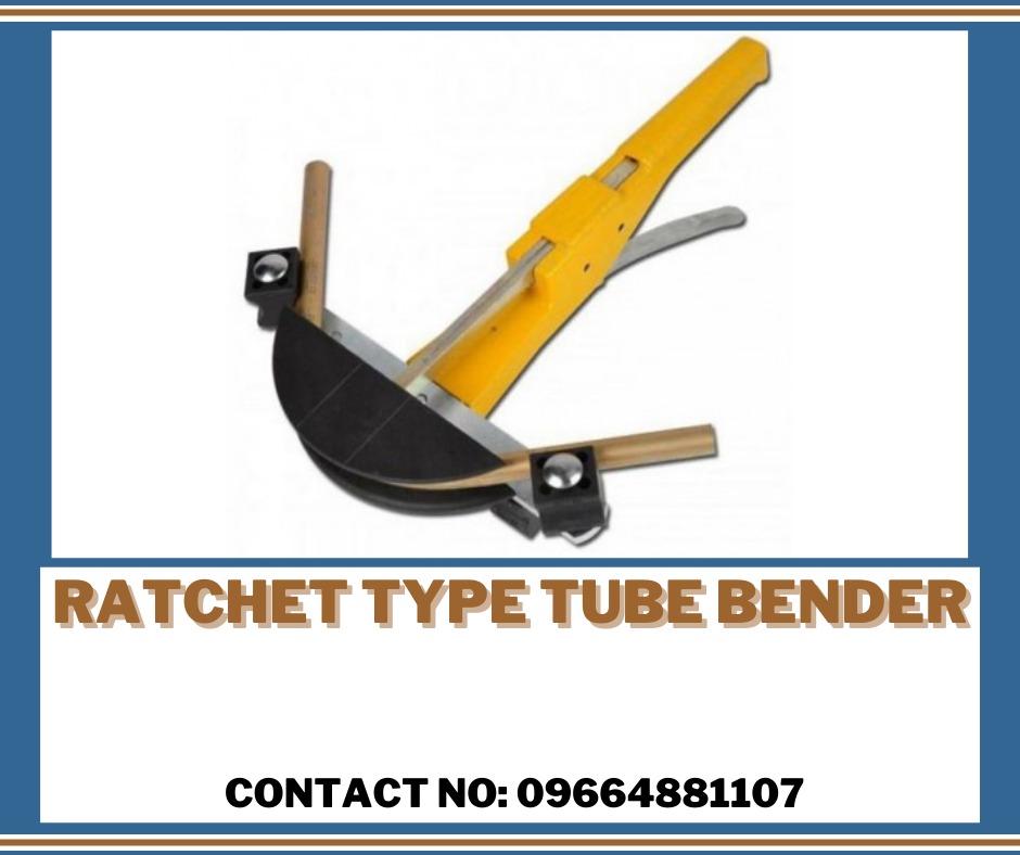 Ratchet Type Tube Bender, Commercial & Industrial, Construction Tools ...