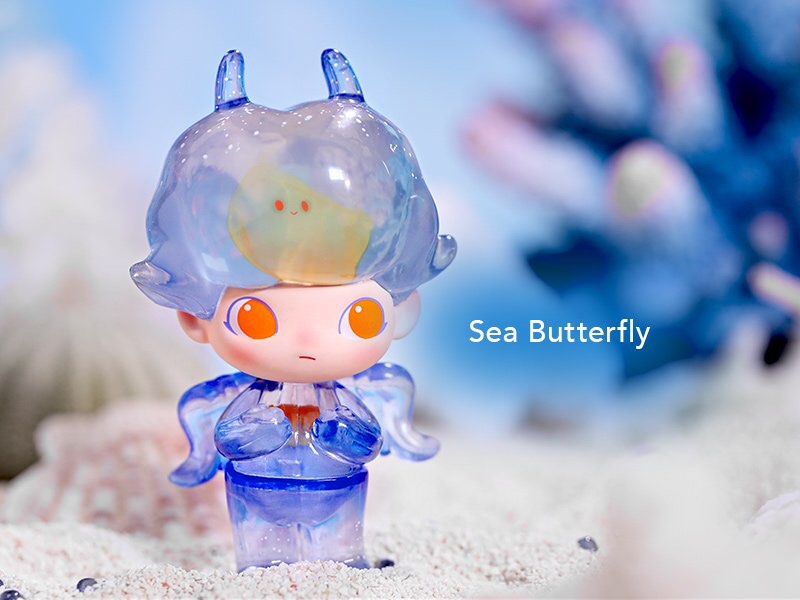 [Ready Stock]Pop Mart Dimoo Aquarium Sea Butterfly Figurine, Hobbies ...