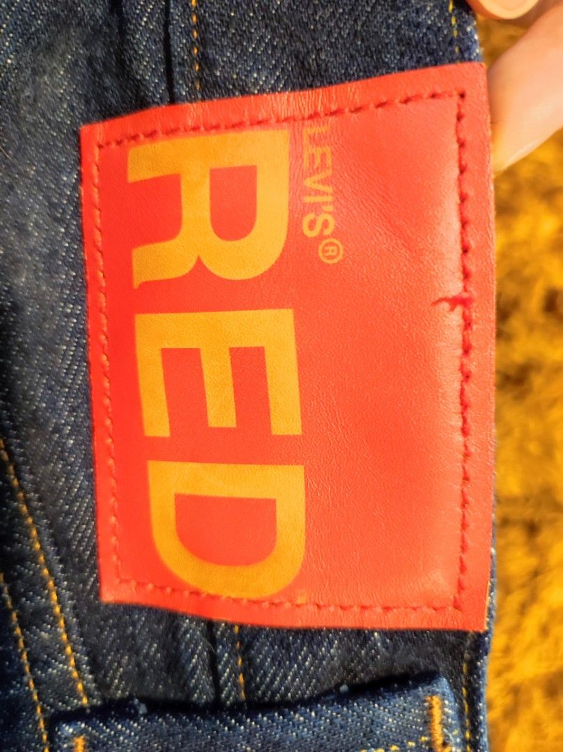 Red Levi's limited edition, Women's Fashion, Bottoms, Jeans on Carousell