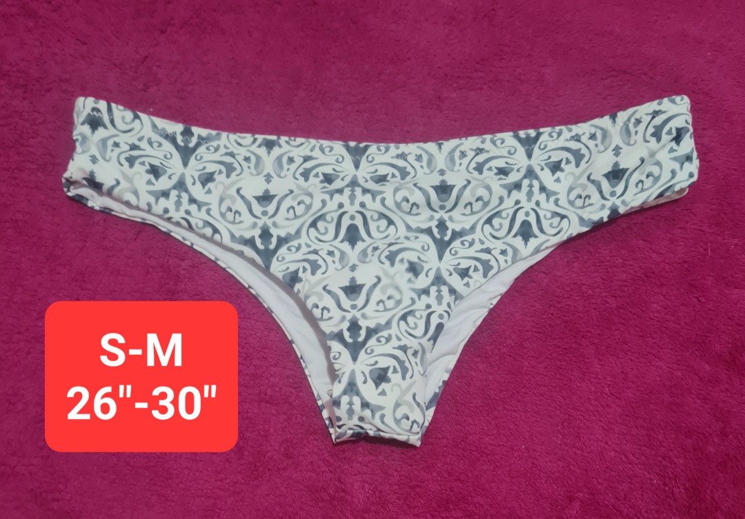 Retro Bikini Bottom Swimwear Size fit Small to Medium, Women's Fashion ...