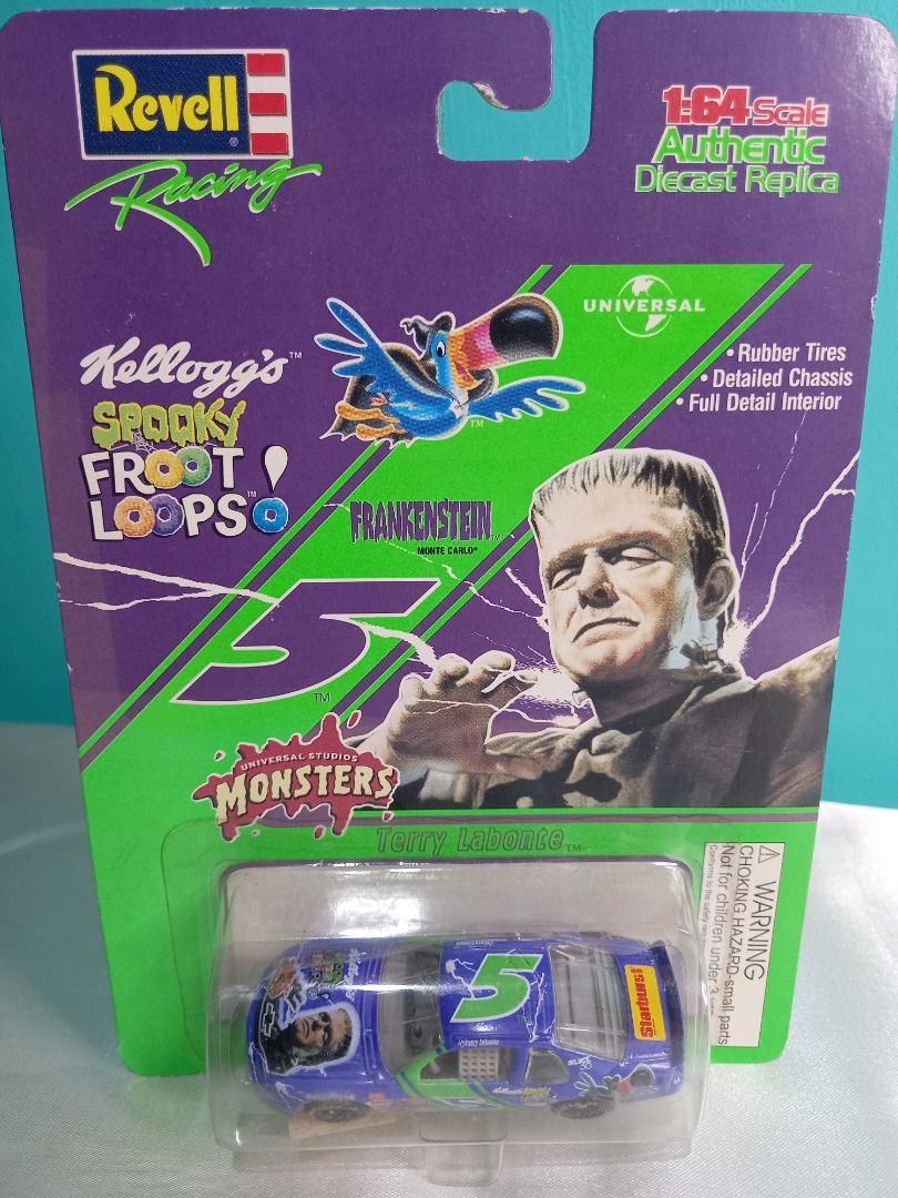 REVELL RACING KELLOGGS SPOOKY FROOT LOOPS MONTSERS #5 TERRY LABONTE ...