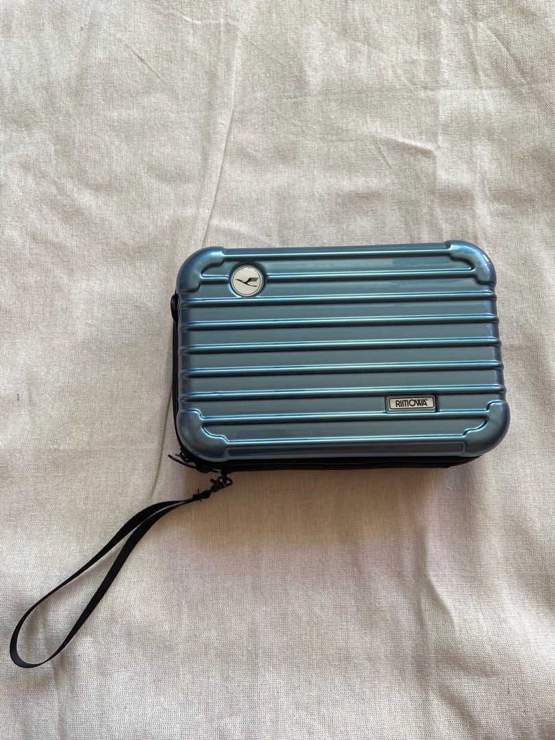 Rimowa x Lufthansa Amenity Kit Clutch Sling Bag, Luxury, Bags & Wallets ...