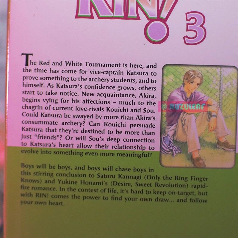 Rin! 3 (Satoru Kannagi,Yukine Honami) English BL Manga - preloved/komik/comic/used/secondhand ...