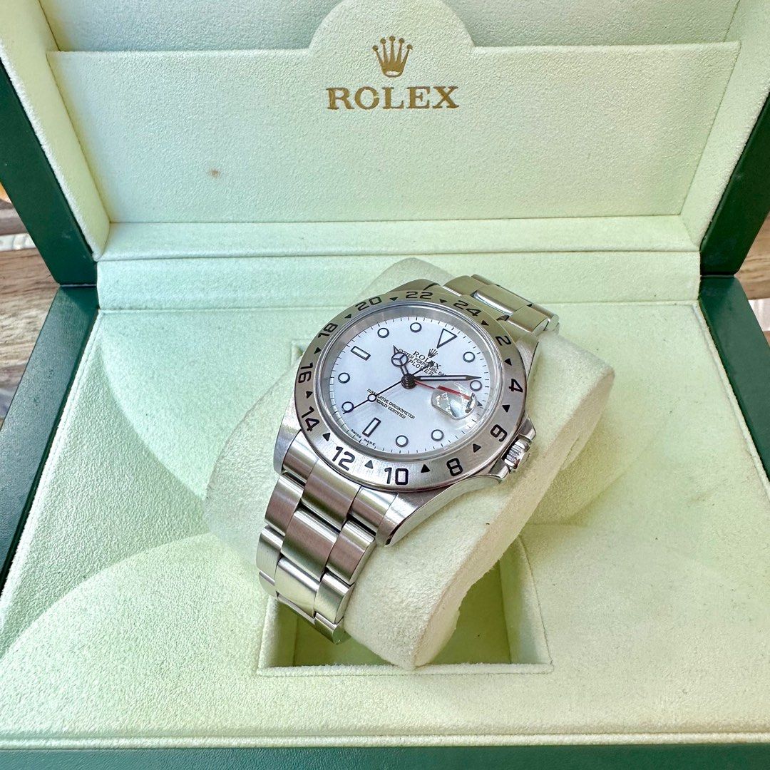 Rolex Explorer 2 Polar White, Luxury, Watches on Carousell
