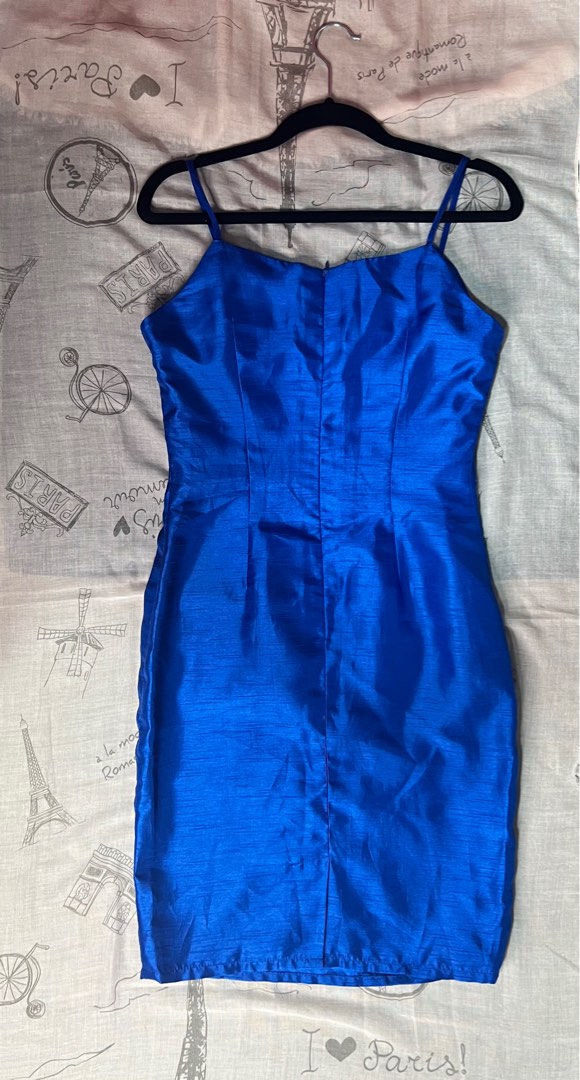 Royal Blue Mini Dress, Women's Fashion, Dresses & Sets, Dresses on ...