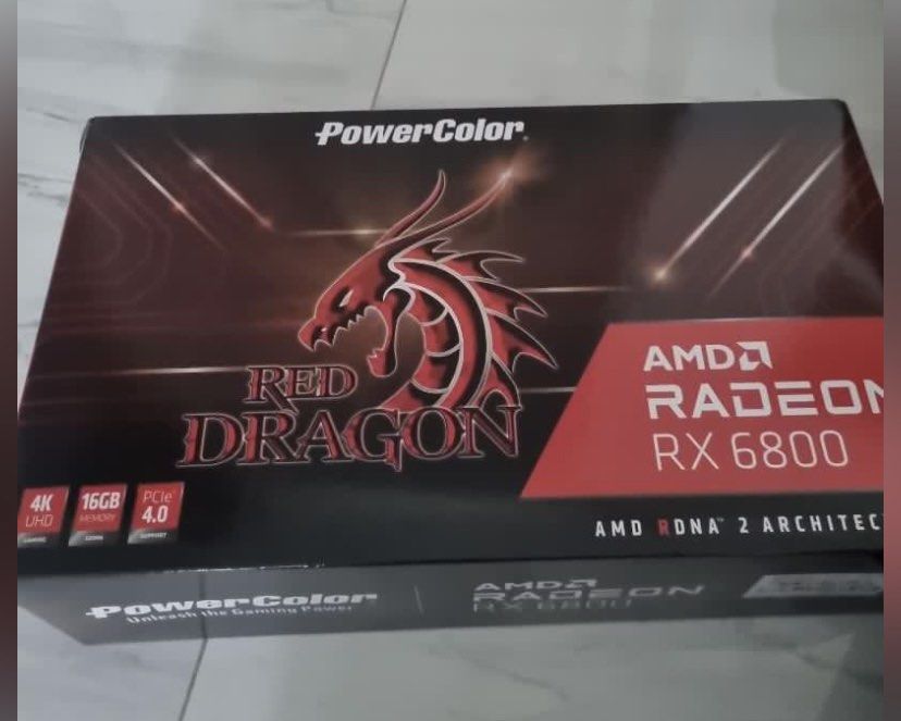 Rx 6800 Red Dragon Computers And Tech Parts And Accessories Computer Parts On Carousell