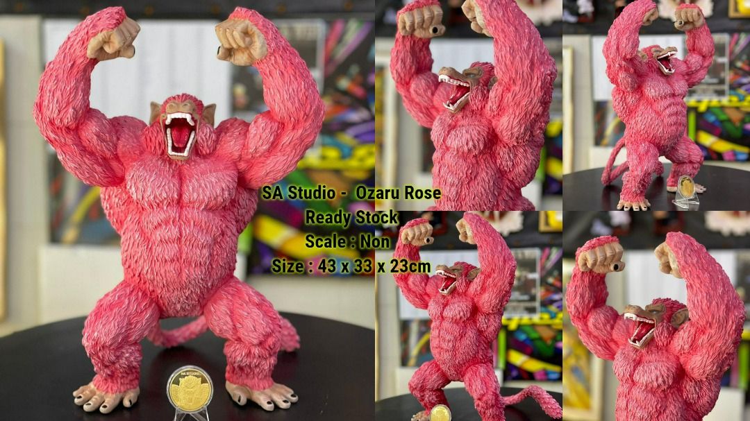 SA Studio - Ozaru Series - Ozaru Rose Black Goku, Hobbies & Toys, Toys & Games on Carousell
