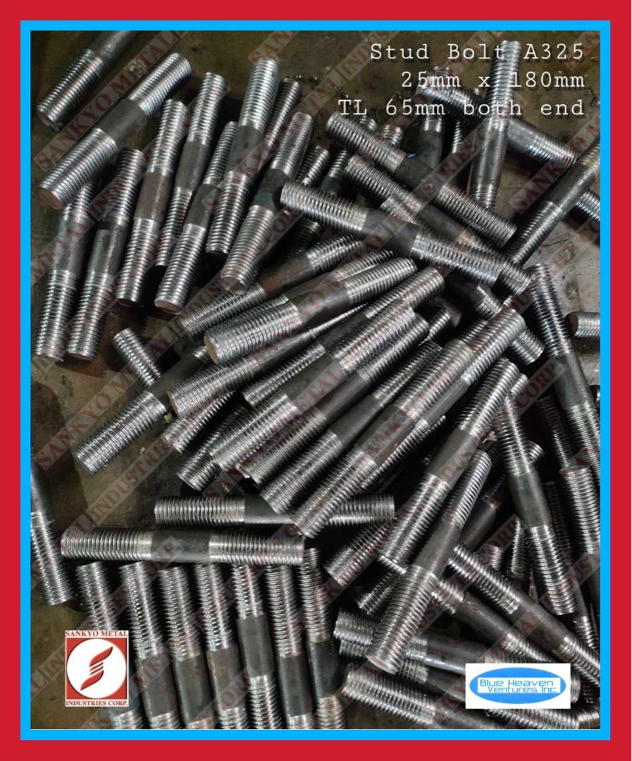 Sag Rod Or Stud Bolt, Commercial & Industrial, Construction & Building ...