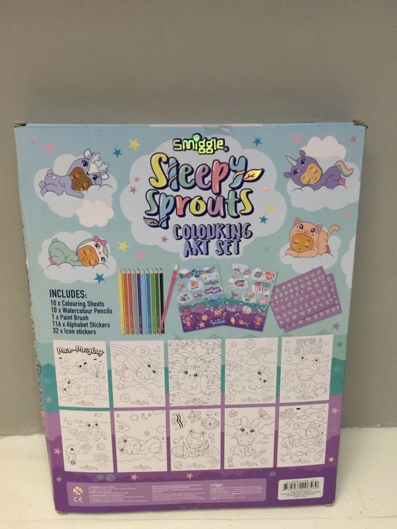 SALE! 47% OFF Smiggle Colouring Set, Hobbies & Toys, Stationary & Craft ...
