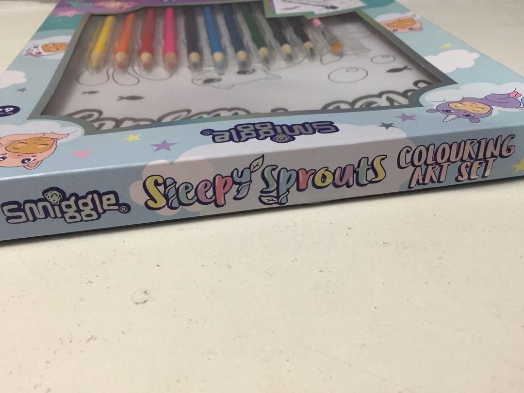 SALE! 47% OFF Smiggle Colouring Set, Hobbies & Toys, Stationary & Craft ...