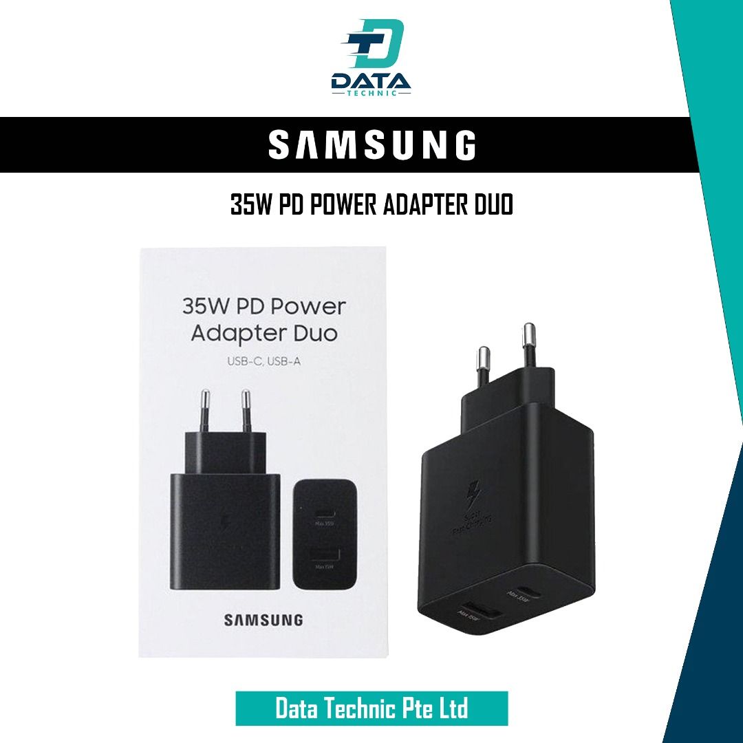 SAMSUNG 35W PD POWER ADAPTER DUO, Mobile Phones & Gadgets, Mobile ...