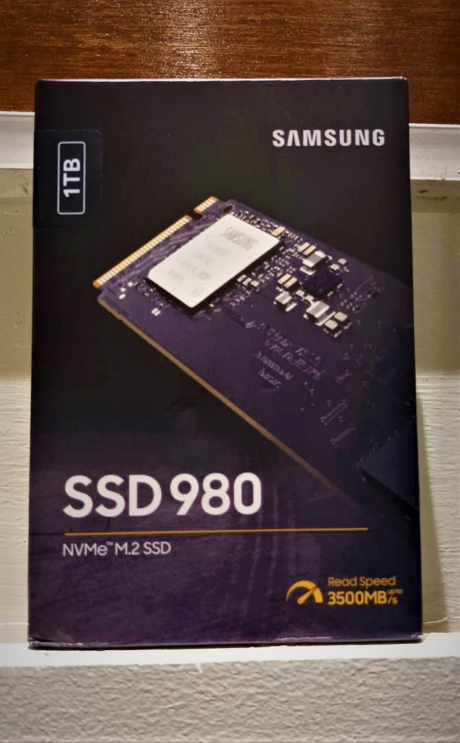 Samsung 980 NVMeM.2 1TB, Computers & Tech, Parts & Accessories, Hard Disks & Thumbdrives on ...