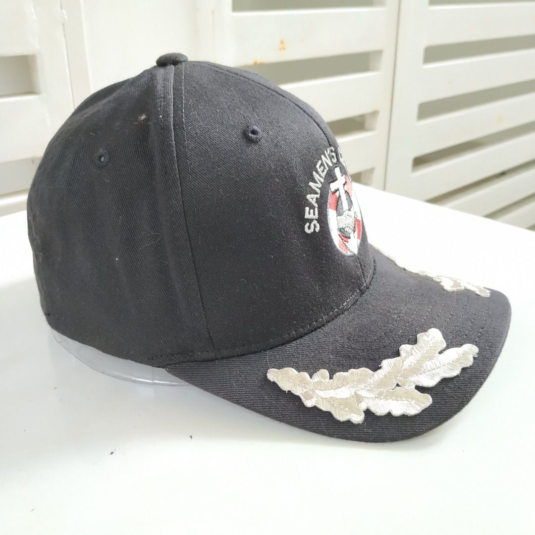 SEAMEN CENTER ARMY NAVY SEAL BLACK FULL HAT SIZE MEDIUM 58CM ASKAR ...