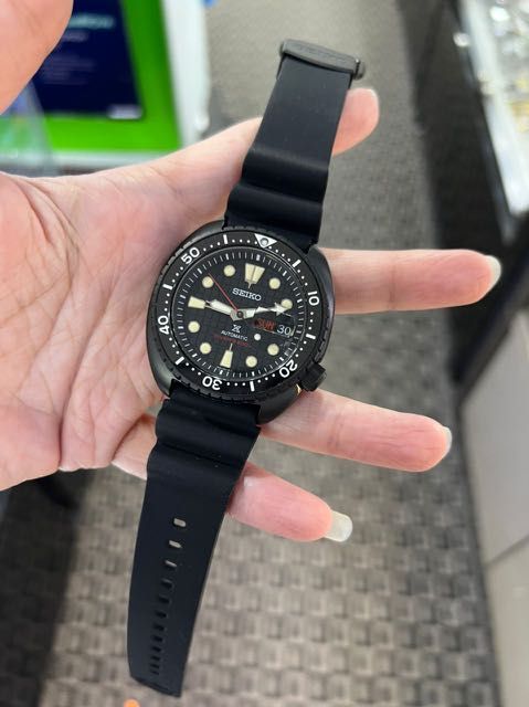 SEIKO PROSPEX TURTLE KING BLACK SAMURAI LIMITED EDITION 1400 PIECE ONLY ...