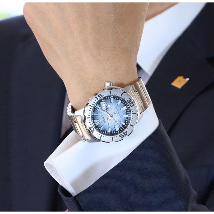 Seiko Prospex Antarctica Ice Blue SRPG57K1 Men Watch (2021) 42mm, Men's ...